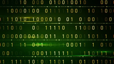 Abstract Background Animation Binary Code Binary Stock Footage Video ...