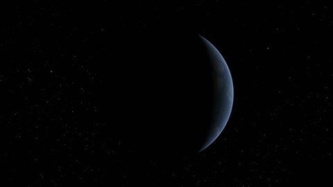 Vertical Realistic 3d Animated Rotating Earth Stock Footage Video (100% ...