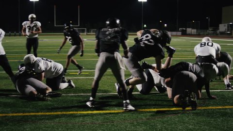 American Football Championship Teams Ready Professional Stock Photo ...
