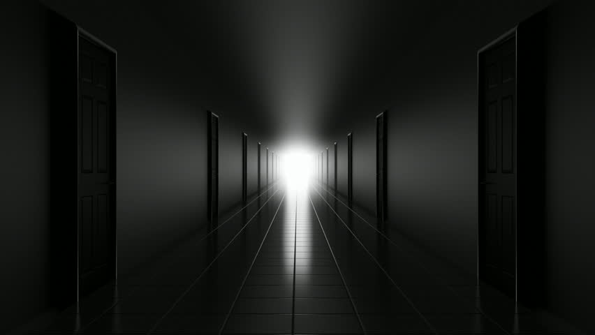 dark corridor loop 3d animation afterlife : vidéo de stock (100 % libre ...