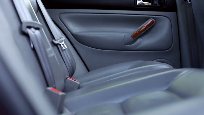 Empty Back Seat of Car Stock Footage Video (100% Royalty-free) 1267789 ...