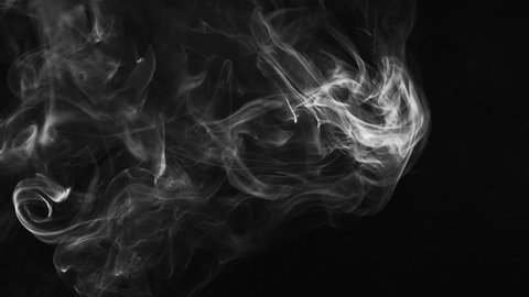 Smoke On Black Background Stock Photo 1098396752 | Shutterstock