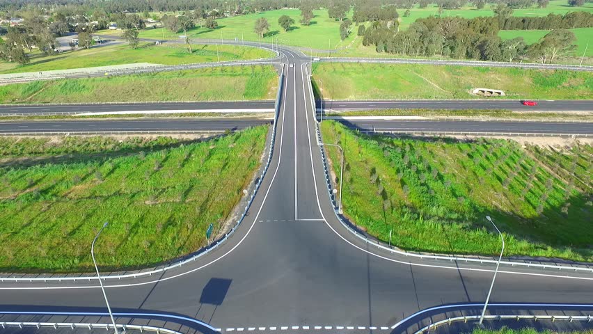 Aerial View Freight Semi Trailer Stock Footage Video (100% Royalty-free ...