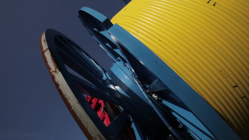 cable laying vessel deep-sea fiber optic Stock Footage Video (100% ...