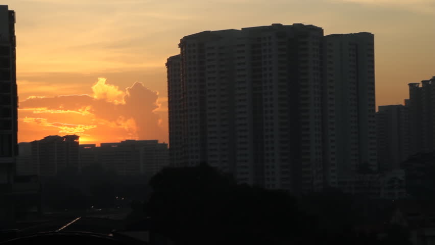 sunrise urban building Stock Footage Video (100% Royalty-free) 13025432 ...