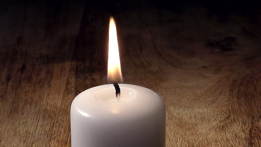 Flame of a Candle in Stock Footage Video (100% Royalty-free) 13046966 ...