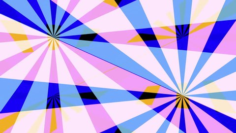 Retro Pinwheels Psychedelic Hypnotic Vj Background Stock Footage Video ...
