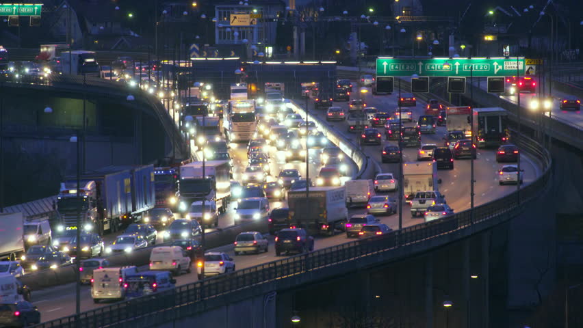 highway e4 stockholm sweden Stock Footage Video (100% Royalty-free ...