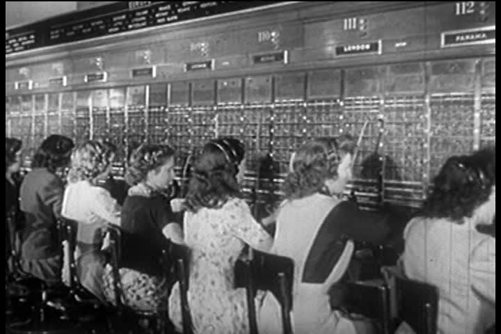 circa 1940s - progress america technology Stock Footage Video (100% ...