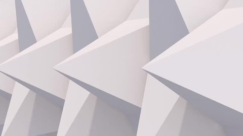 There Pyramid Look Surfaces Colorless Rotating Stock Footage Video (100 ...