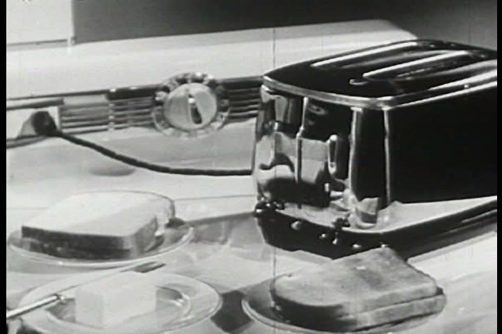 circa 1940s - series electric household Stock Footage Video (100% ...
