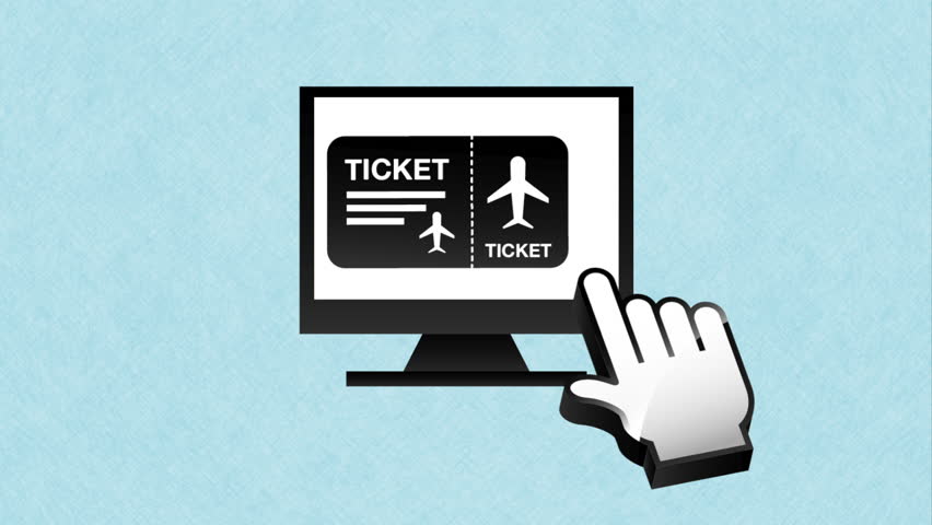 Ticket Concept Design, Video Animation Stock Footage Video (100% ...