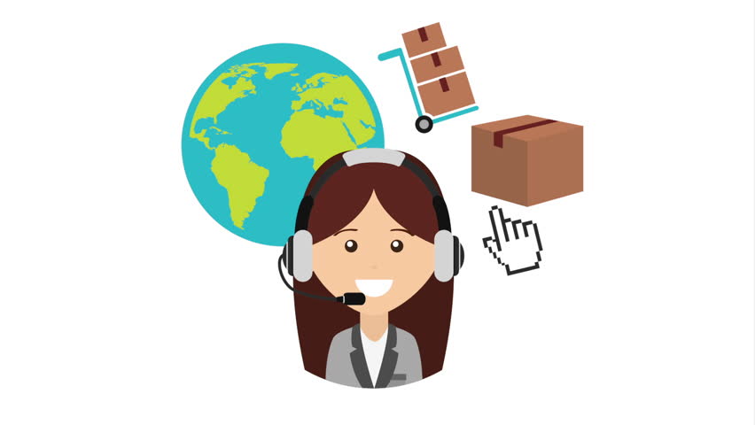 Transport Support Service, Video Animation Stock Footage Video (100% ...