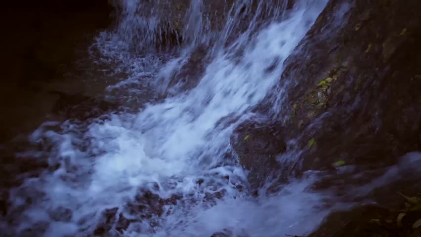 waterfall into river Stock Footage Video (100% Royalty-free) 13240520 ...