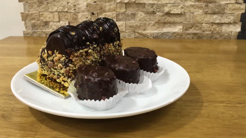 Delicious One Portion Malaga Cake Stock Footage Video (100% Royalty-free) 13306883 | Shutterstock