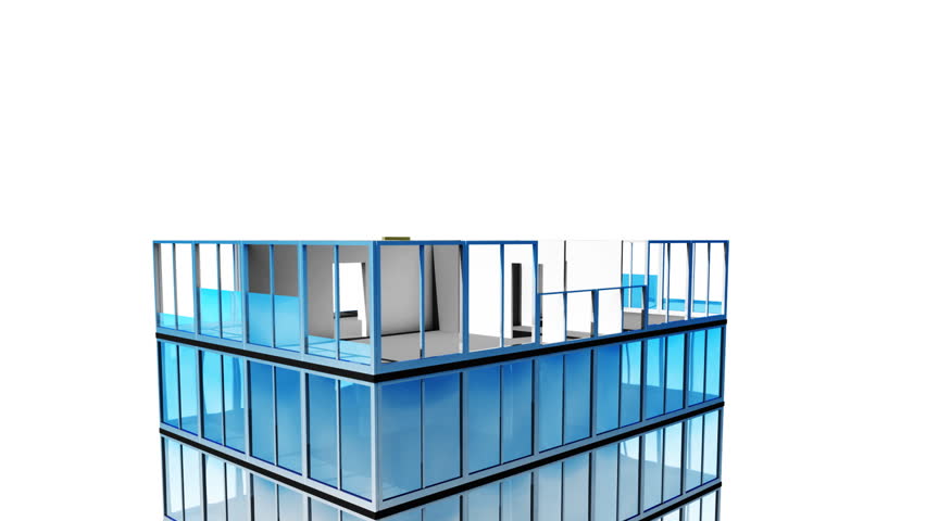 building growing endless - loop-ready video Stock Footage Video (100% ...