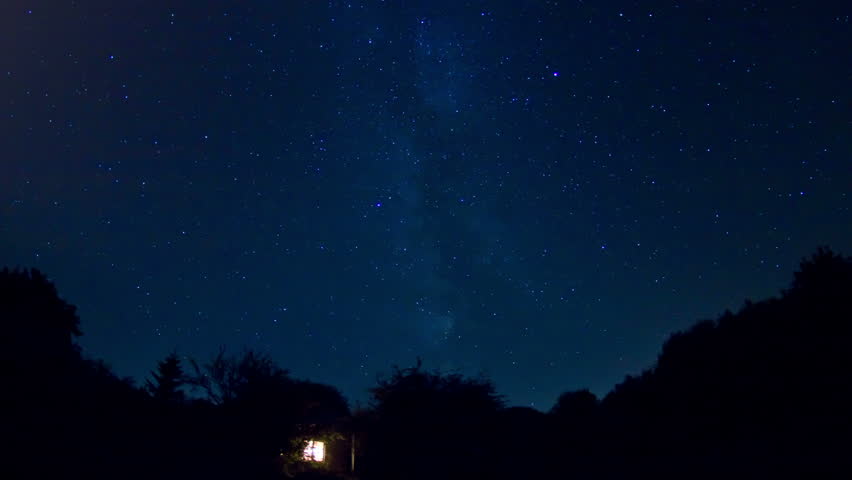 Time Lapse of Stars Moving Stock Footage Video (100% Royalty-free ...