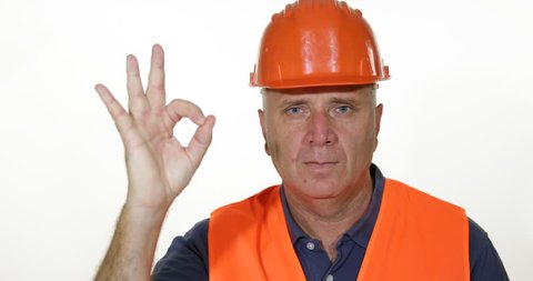 Serious Temperately Engineer Maintenance Team Ok Stock Footage Video ...