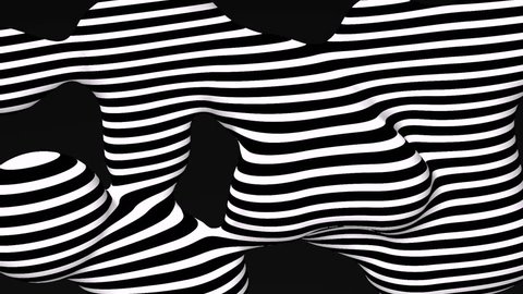 Abstract Movement Strips Through Waves Optical Stock Footage Video (100 ...