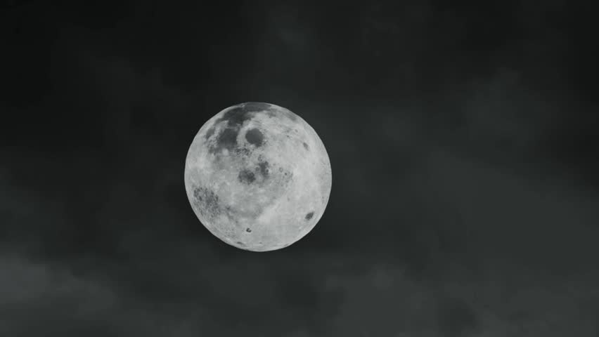 Lunar Orbit Time Lapse Stock Footage Video (100% Royalty-free) 13523201 ...