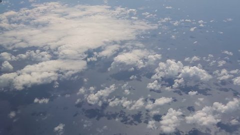 Video Footage Flight Over Atlantic Ocean Stock Footage Video (100% ...