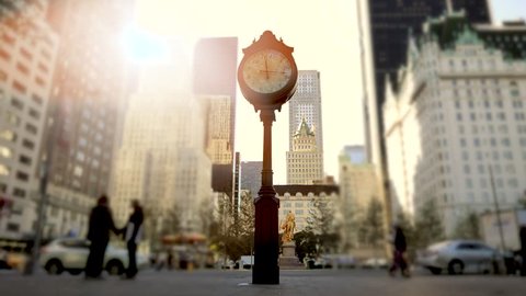 Time Lapse Watch Clock Moving Fast Stock Footage Video (100% Royalty ...