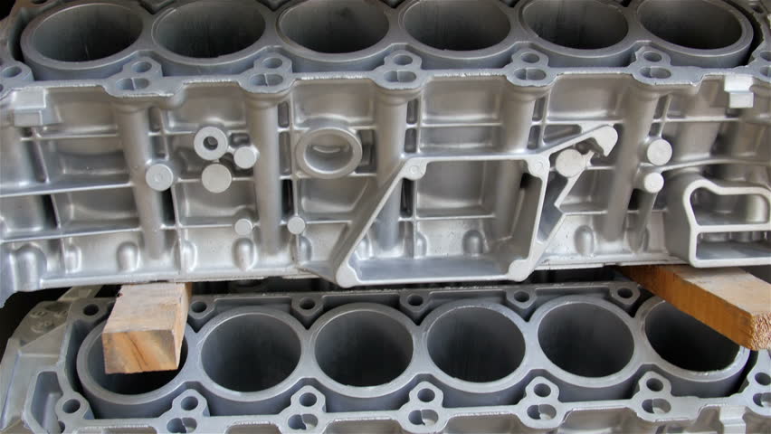 Blocks of Engine Valves in Stock Footage Video (100% Royalty-free ...