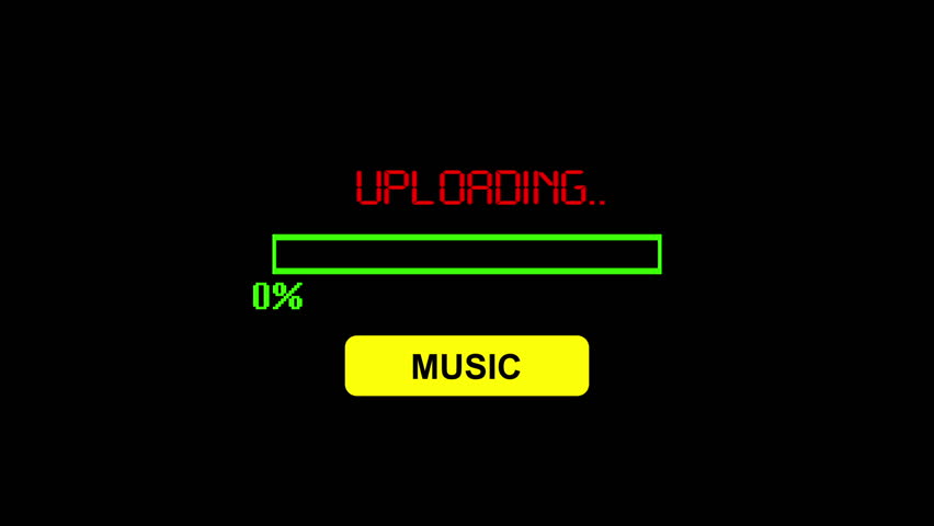 upload music progress bar Stock Footage Video (100% Royalty-free ...