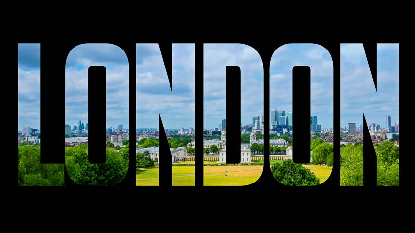 London Title Time Lapse of Stock Footage Video (100% Royalty-free ...