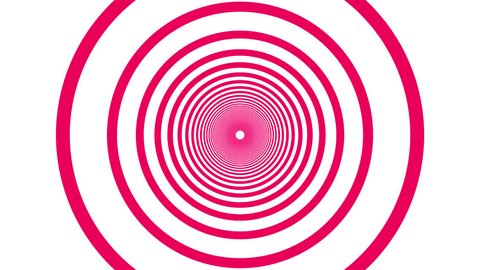 Red Rings Sound Wave Line Circle Stock Vector (Royalty Free) 436142488