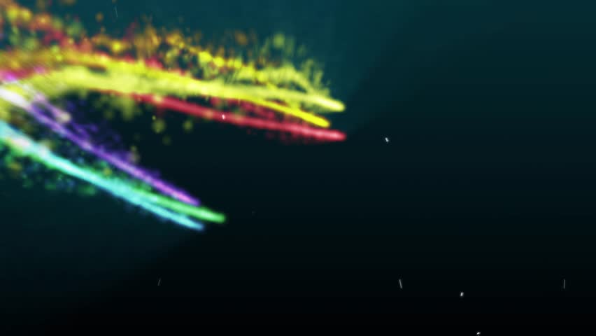 Animation of Colorful Abstract Spectrum Stock Footage Video (100% ...