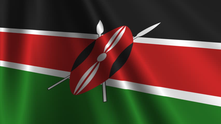 Kenya Flag Loop 3 Stock Footage Video (100% Royalty-free) 1369906 ...