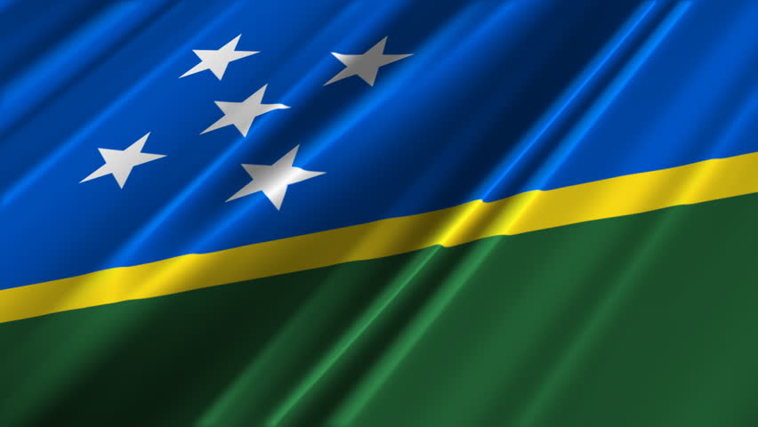 Solomon Islands Flag Loop 2 Stock Footage Video (100% Royalty-free ...