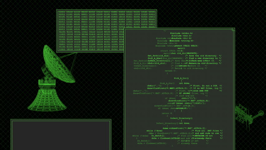 looping computer monitor data 4k shot Stock Footage Video (100% Royalty-free) 13716761 ...