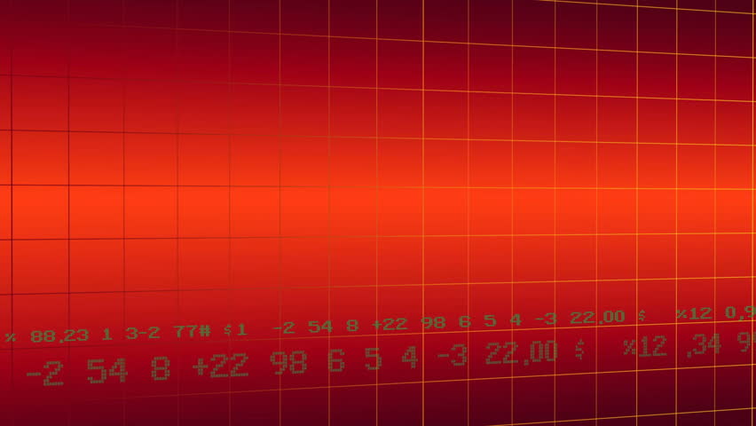 Red Finance Background Stock Footage Video (100% Royalty-free) 1371817 ...