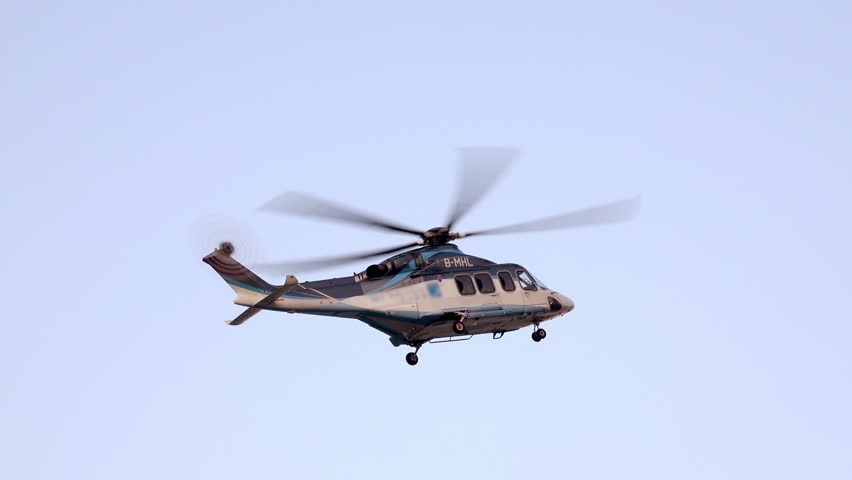 Helicopter Landing. 4k Ultra Hd Stock Footage Video (100% Royalty-free ...