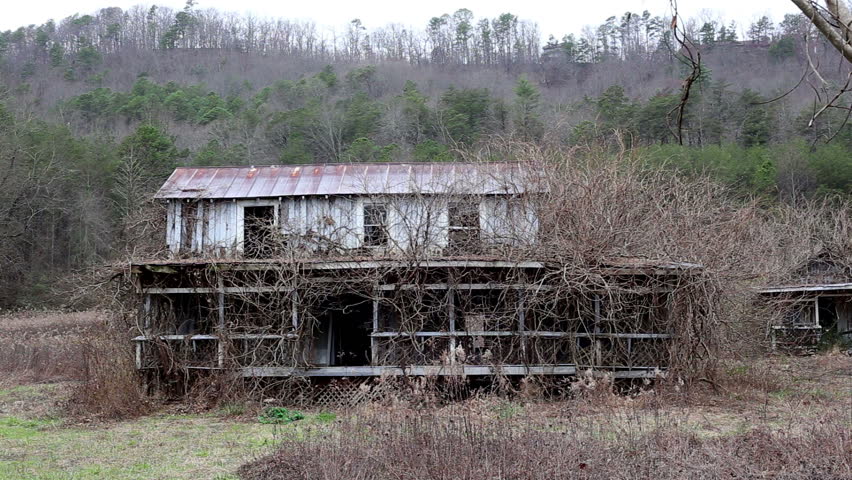 Nature Taking Back an Abandoned Stock Footage Video (100% Royalty-free ...