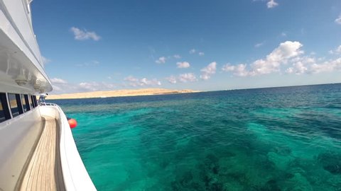 gopro point view bow speedboat during Stock Footage Video (100% Royalty ...
