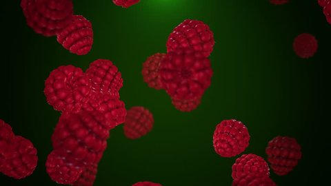 strawberry green screen loop animation Stock Footage Video (100% ...