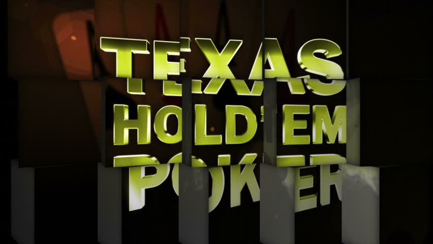 texas hold'em poker text animation cards Stock Footage Video (100% ...