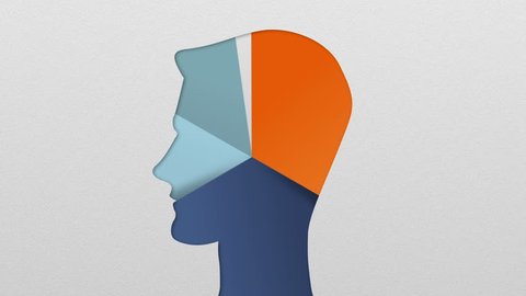 Human Head Color Circles Overlay Bubbles Stock Vector (Royalty Free ...