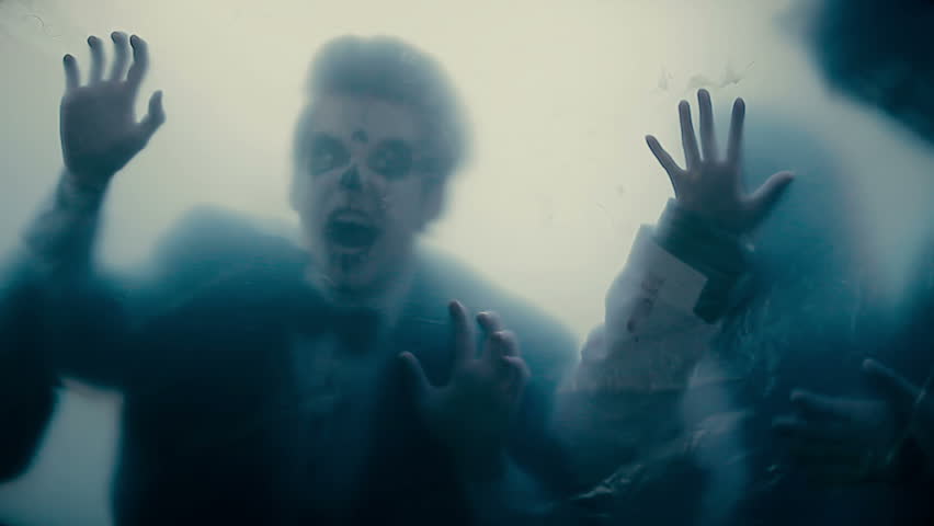 Attack Terrible Monsters Bloodchilling Nightmare About Stock Footage ...