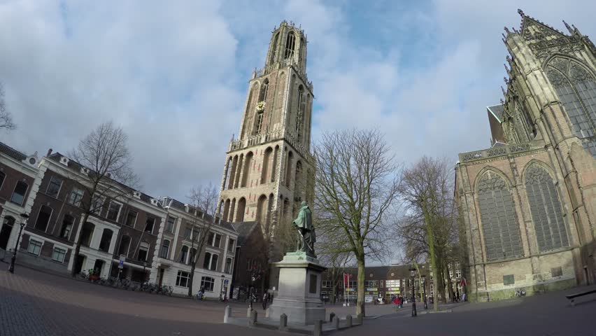 Cathedral Square in Utrecht, Netherlands image - Free stock photo ...