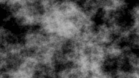 Billowing Gray Smoke Rising Against Black Stock Footage Video (100% ...