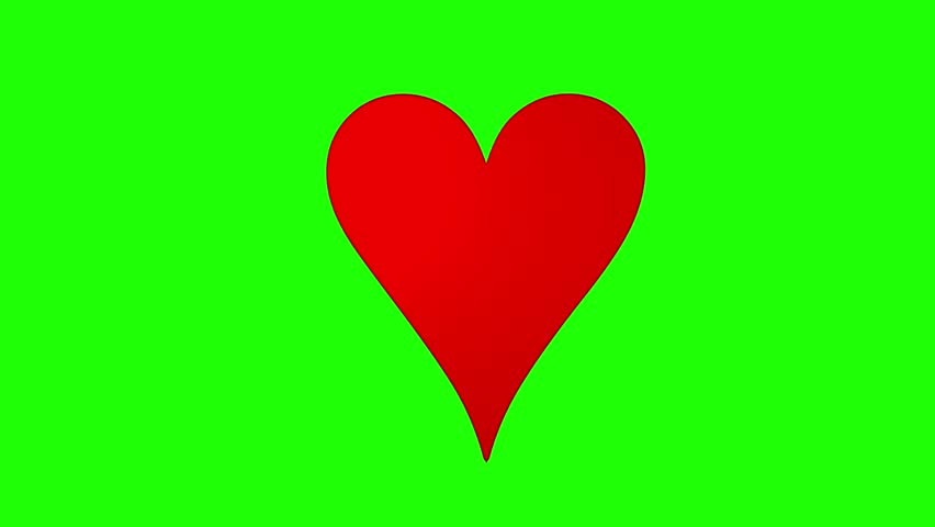 Love Heart Emoji Emoticon Green Stock Footage Video (100% Royalty-free ...