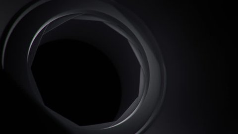 Animation Camera Shutter Aperture Transition Animation Stock Footage ...