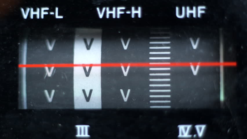 close old television tuning dial Stock Footage Video (100% Royalty-free ...