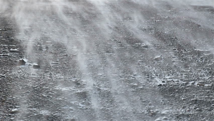 arctic wasteland hurricane gale force wind Stock Footage Video (100% ...