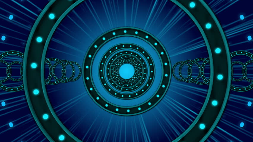 dark blue abstract background circle loop Stock Footage Video (100% ...