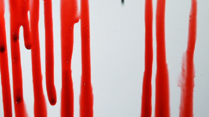 blood dripping down on frosted glass: วิดีโอสต็อก (ปลอดค่าลิขสิทธิ์ 100 ...